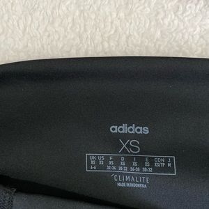 adidas | Pants & Jumpsuits | Adidas Climalite High Rise Logo Mesh ...